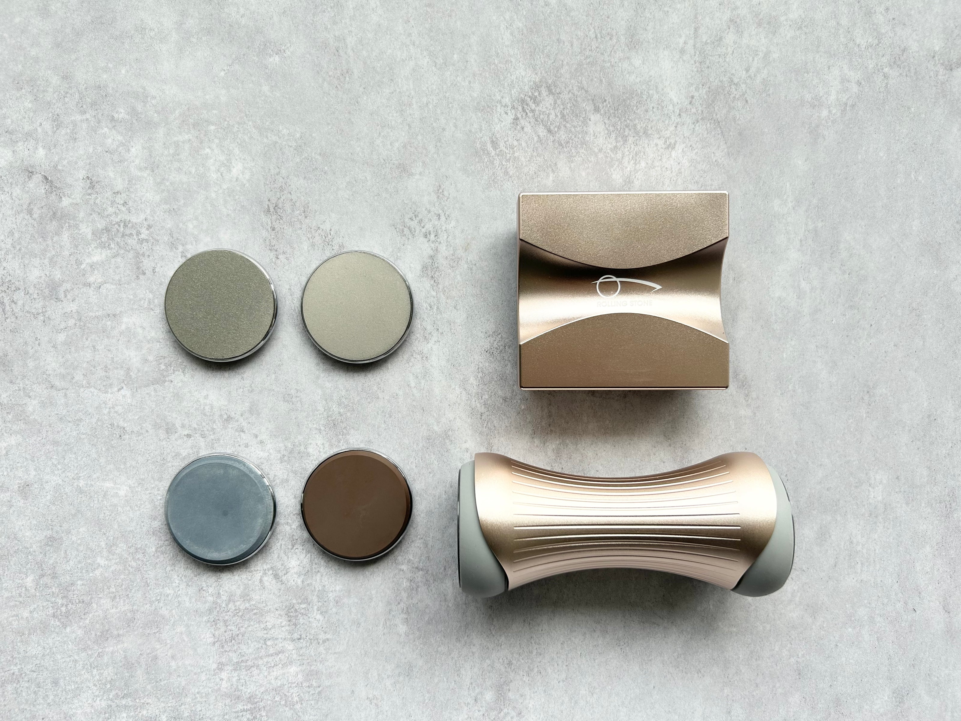 Rolling Stone PRO rolling knife sharpener ROSE GOLD